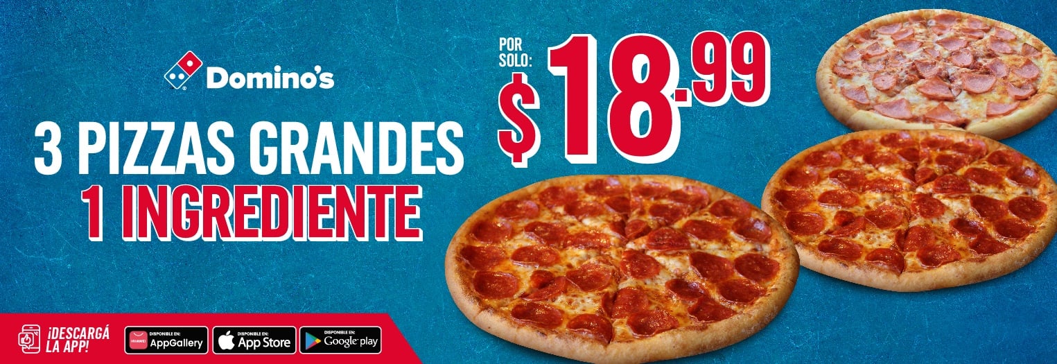 Dominos El Salvador | Pide tu pizza favorita online hoy